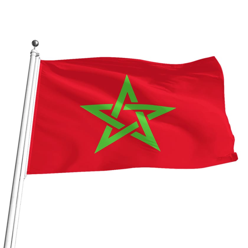 Drapeau Maroc